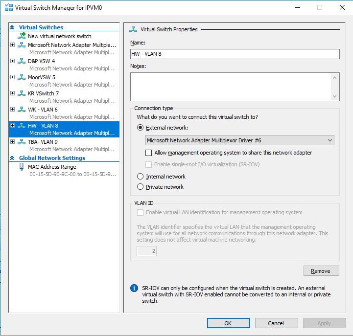 Hyper-V External Network Port Rename · PC & Mac Help and Assistance Hyper-V External Network Port Rename · PC & Mac Help and Assistance
